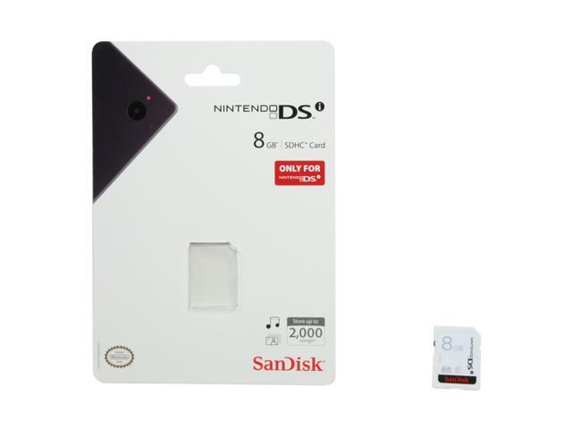 SanDisk 8GB Secure Digital High-Capacity (SDHC) Nintendo DSi Memory ...