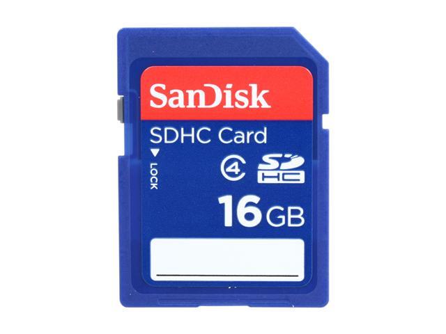 SanDisk 16GB Secure Digital High-Capacity (SDHC) Standard SDHC Card ...