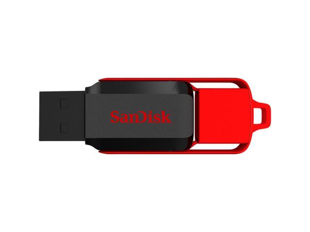 SanDisk Cruzer Switch SDCZ52-004G-B35 4 GB USB 2.0 Flash Drive - Black ...