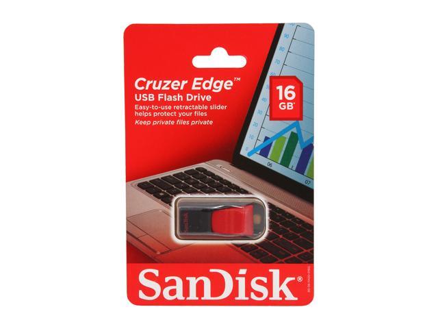 Open Box: SanDisk Cruzer Edge 16GB Flash Drive - Newegg.com