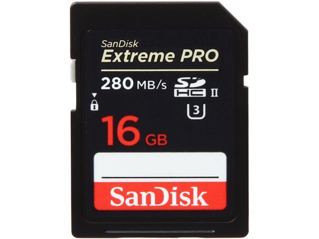Open Box: SanDisk Extreme Pro 16GB Secure Digital High-Capacity (SDHC ...