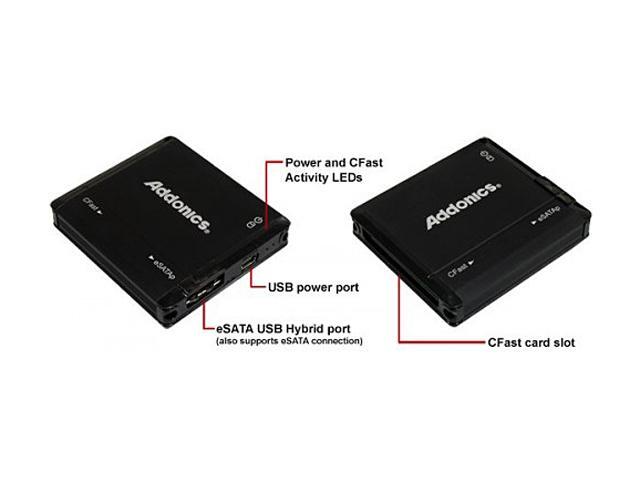 Addonics ADCFAEU3 Flash Reader eSATA/USB Combo Card Reader - Newegg.com