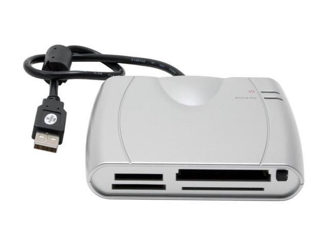 ECS IC Card 12n1 12-in-1 USB 2.0 External Digital Card Reader/Writer ...