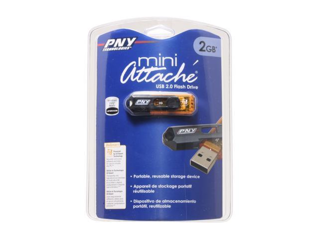 PNY Mini Attaché 2GB Flash Drive (USB2.0 Portable) - Newegg.com