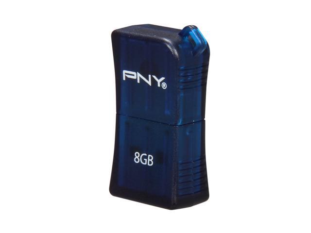PNY Micro Sleek Attache 8GB USB 2.0 Flash Drive (Blue) - Newegg.ca