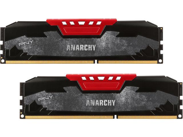 PNY Anarchy 16GB (2 x 8GB) DDR3 2133 (PC3 17000) Desktop Memory Model ...