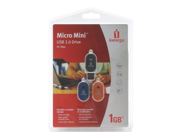 Iomega Micro Mini 1GB Flash Drive (USB2.0 Portable) - Newegg.com