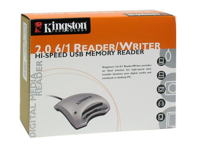 Kingston FCR-HS26/1 6-in-1 USB 2.0 External Card Reader/Writer - Newegg.com