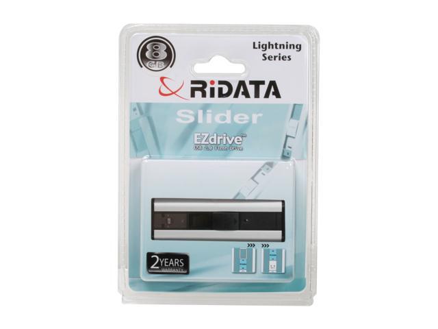 RiDATA Slider 8GB Flash Drive (USB2.0 Portable) - Newegg.com