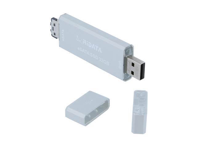 RiDATA 32GB USB 2.0 & eSATA MLC External Solid State Drive (SSD ...