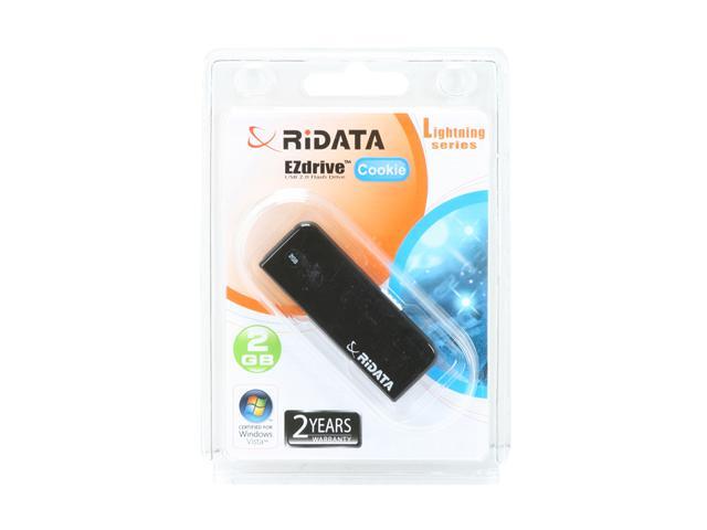 RiDATA EZ Cookie 2GB USB 2.0 Flash Drive (Black) - Newegg.com