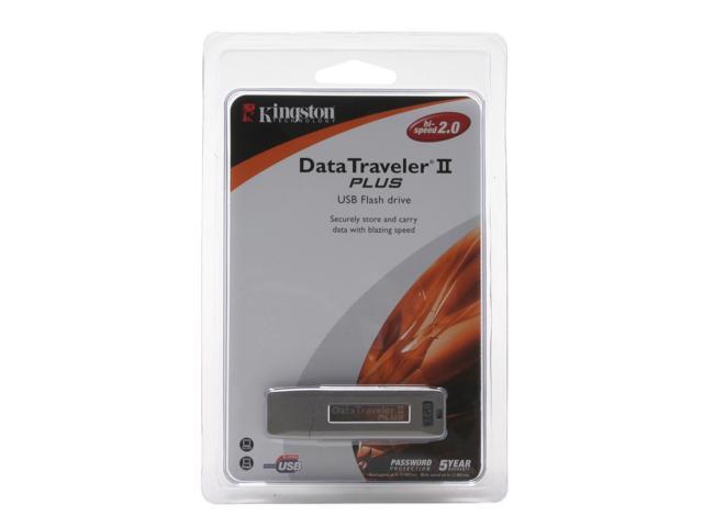 Kingston DataTraveler II plus 2GB Flash Drive (USB2.0 Portable ...