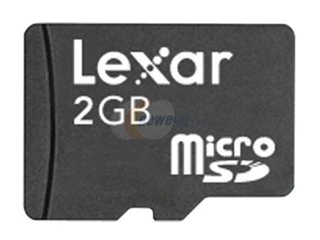 Lexar 2GB MicroSD Flash Card Model SDMI2GB-695 - Newegg.com