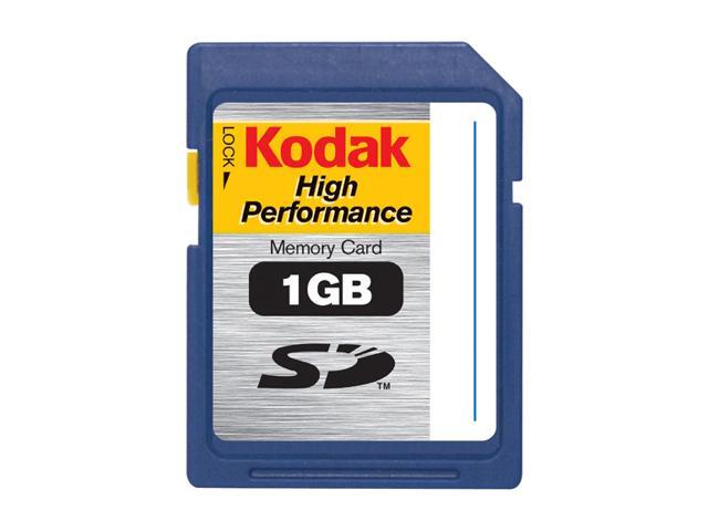 Kodak High Performance 1GB Secure Digital (SD) Flash Card Model ...