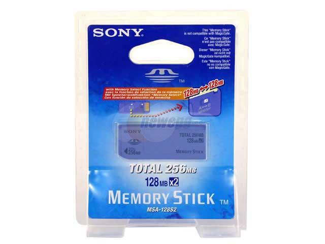 256MB Memory Stick (MS) Flash Media Model MSA-128S2 - Newegg.com