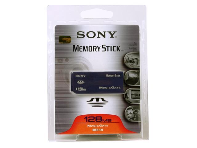 SONY 128MB Memory Stick (MS) Flash Card Model MSH-128 - Newegg.com