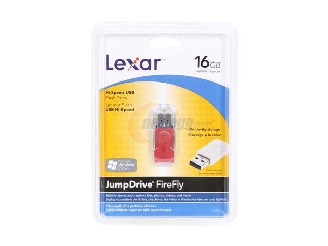Lexar JumpDrive FireFly 16GB Ultra-Small Storage with Huge Personality ...