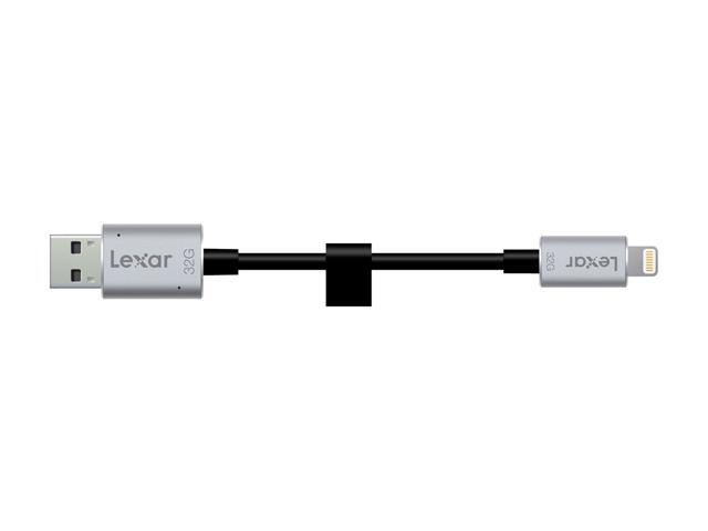 Open Box: Lexar 32GB JumpDrive C20i Lightning/USB 3.0 Flash Drive ...