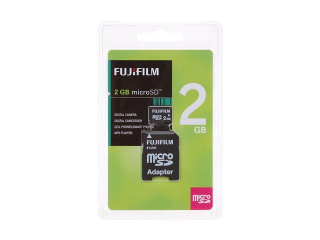 FUJIFILM 2GB MicroSD Flash Card Model 600007608 - Newegg.com