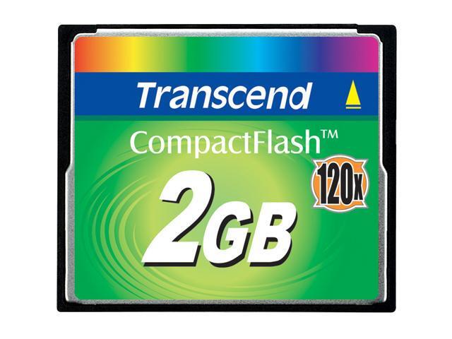 Transcend 2GB Compact Flash (CF) Flash Card Model TS2GCF120 - Newegg.com