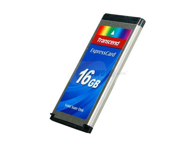 Transcend TS16GSSD34E-M ExpressCard/34 MLC Industrial Solid State Disk ...
