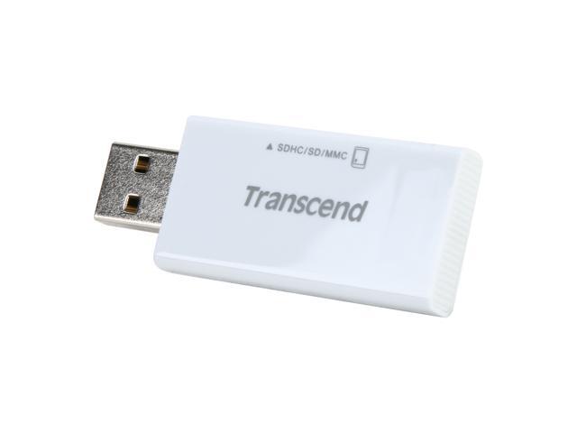 Transcend 4GB Secure Digital High-Capacity (SDHC) Flash Card w/Compact Card Reader S5 Model ...
