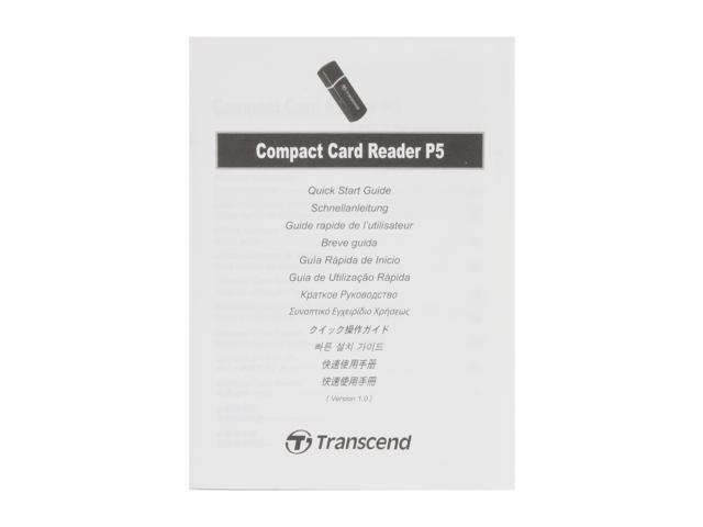 Transcend TS-RDP5 USB 2.0 Card Reader - Newegg.com