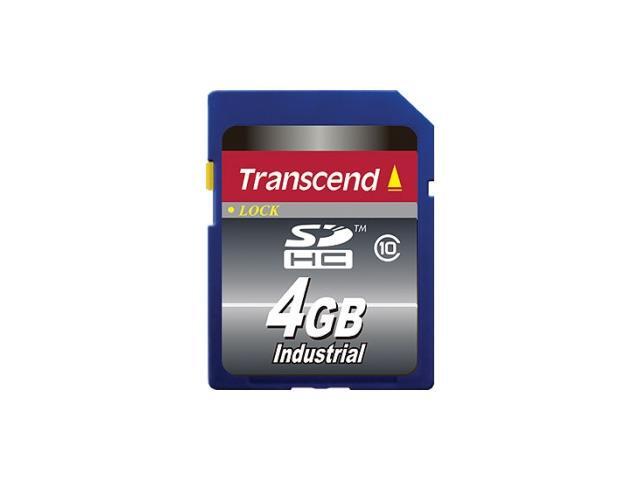 Transcend 4 GB Secure Digital High Capacity (SDHC) - 1 Card - Newegg.com