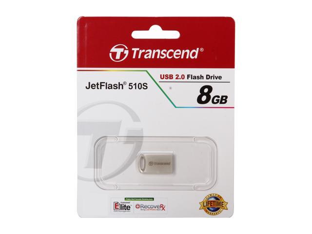 Transcend JetFlash 510 8GB USB 2.0 Flash Drive - Newegg.com