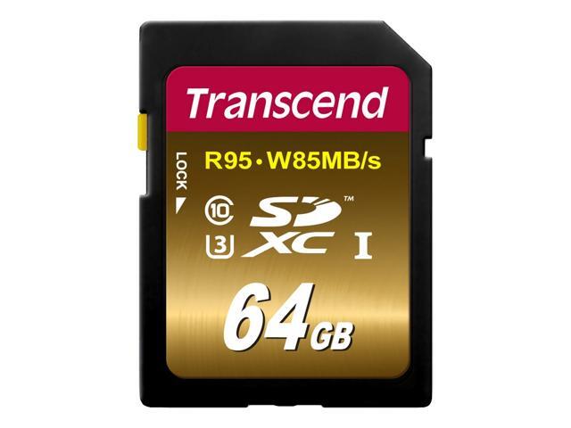 Transcend Ultimate 64GB Secure Digital Extended Capacity (SDXC) Flash ...