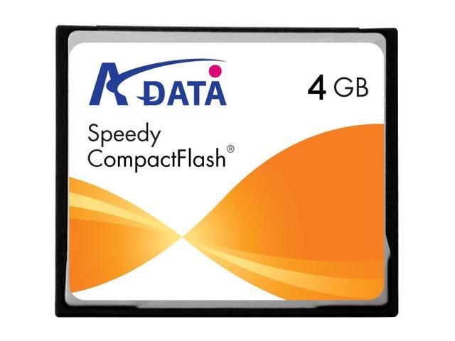 ADATA Speedy 4GB Compact Flash (CF) Flash Card Model SPEEDY CF 4GB ...