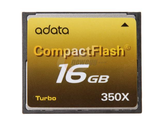 ADATA Turbo 16GB Compact Flash (CF) Flash Card Model CF 350X 16GB ...
