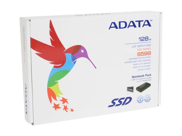 ADATA S599 AS599S-128GM-NP 2.5" Notebook Pack 128GB SATA II Internal ...