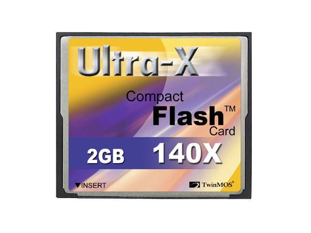 TwinMOS Ultra-X 2GB Compact Flash (CF) Flash Card Model FCF2GBU-140X ...