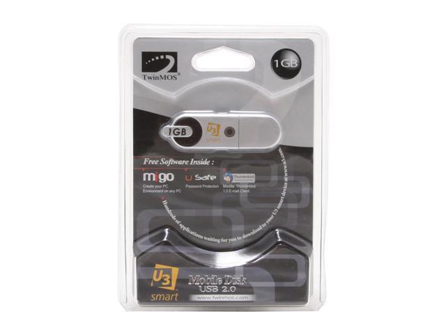TwinMOS Mobile Disk U3 1GB Flash Drive (USB2.0 Portable) - Newegg.com