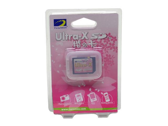 TwinMOS Ultra-X 256MB Secure Digital (SD) Flash Media Model FSD256U ...