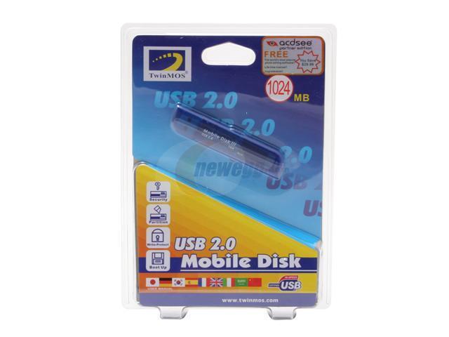 TwinMOS Mobile Disk III 1GB Flash Drive (USB2.0 Portable) - Newegg.com