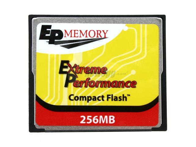 EP Memory 256MB Compact Flash (CF) Flash Media Model EPCF/256-HS ...