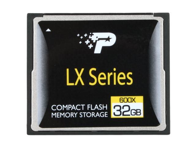 Patriot LX Series 32GB Compact Flash (CF) Flash Card Model PSF32G600CF ...