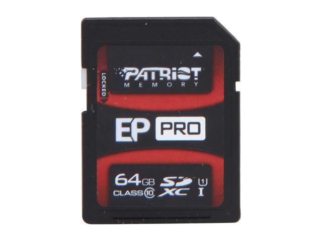 Patriot EP Pro Series 64GB Secure Digital Extended Capacity (SDXC ...