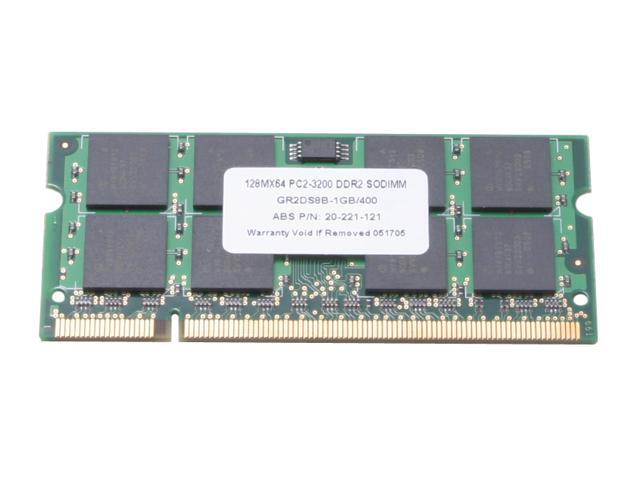 Open Box: gigaram 1GB 200-Pin DDR2 SO-DIMM DDR2 400 (PC2 3200) Laptop ...