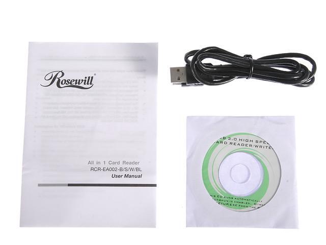 Rosewill RCR-EA002W USB 2.0 Card Reader - Newegg.com