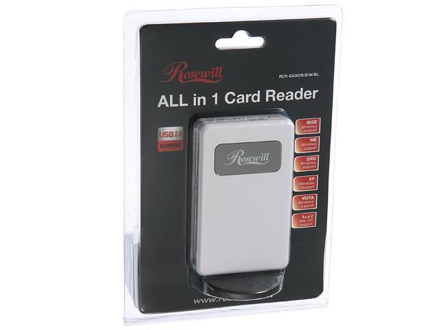 Rosewill RCR-EA002W USB 2.0 Card Reader - Newegg.com