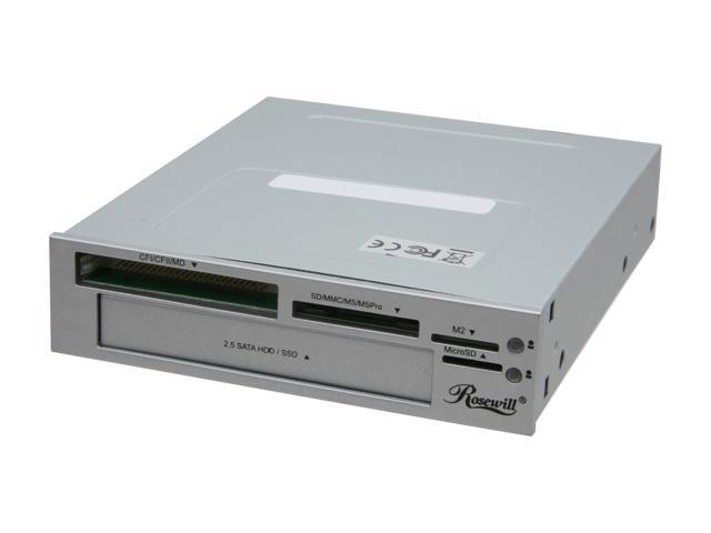 Rosewill RDCR-11001 Multi-in-one USB 2.0 & SATA Internal Card Reader ...