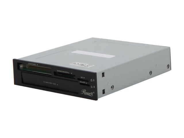 Rosewill RDCR-12001 Multi-in-one USB 2.0 & SATA Internal Card Reader w ...