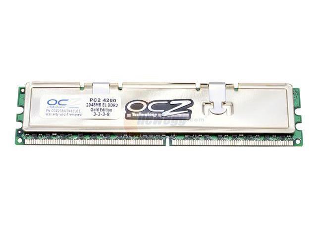 OCZ Gold Series 2GB DDR2 533 (PC2 4200) Desktop Memory Model ...