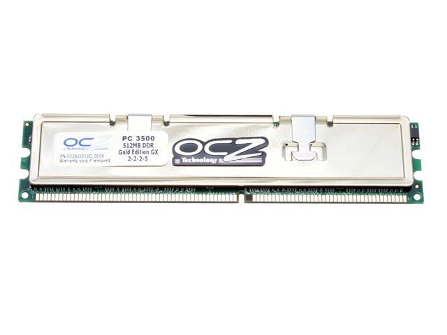 Open Box: OCZ Gold GX 512MB DDR 433 (PC 3500) System Memory Model ...
