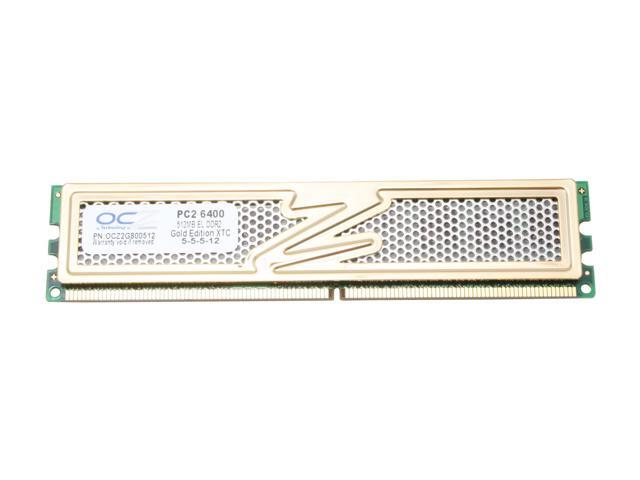OCZ Gold 512MB DDR2 800 (PC2 6400) Desktop Memory Model OCZ2G800512 ...