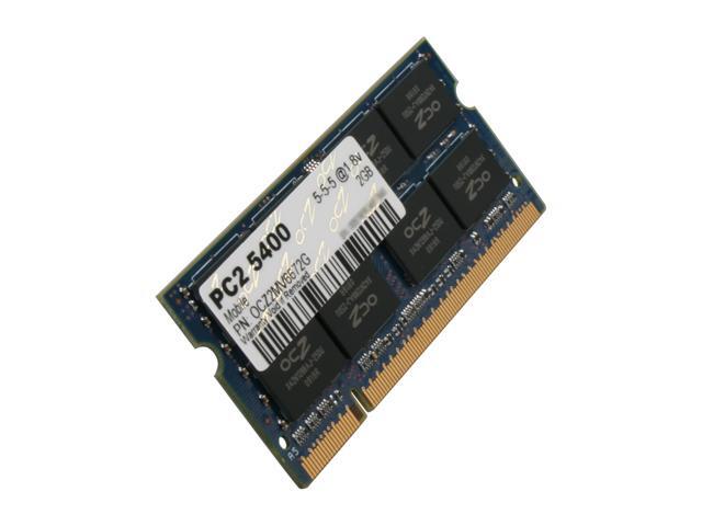 OCZ 2GB 200-Pin DDR2 SO-DIMM DDR2 667 (PC2 5400) Laptop Memory Model ...