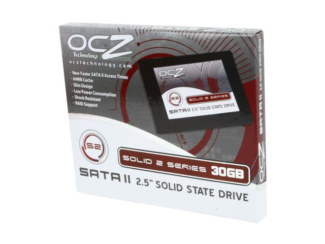 OCZ Solid2 2.5" 30GB SATA II MLC Internal Solid State Drive (SSD ...
